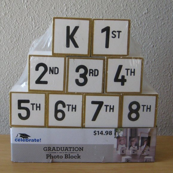 Way to Celebrate | Other | Graduation Photo Blocks | Poshmark